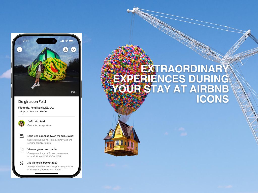 Hospedaje en los íconos de Airbnb